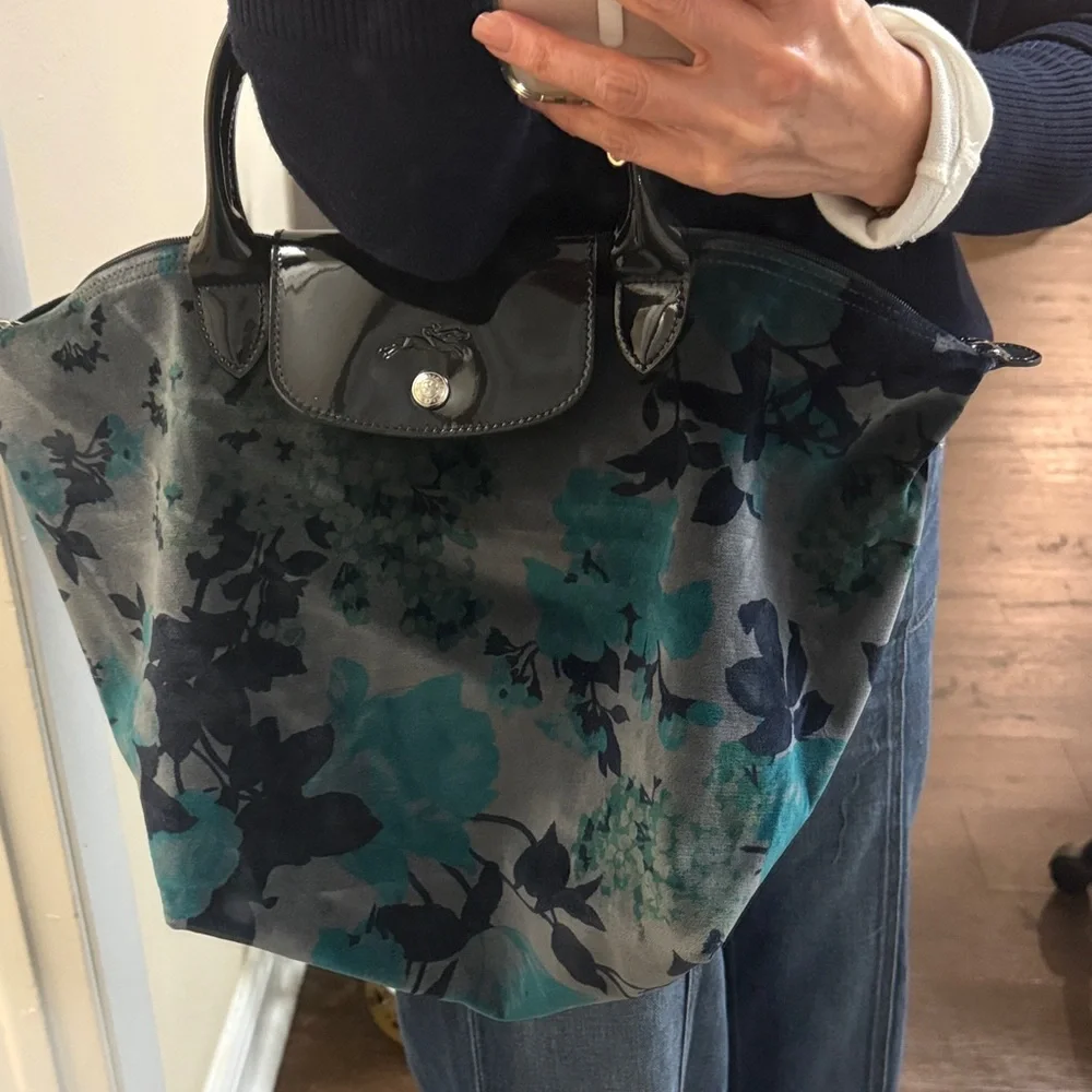 Longchamp | Bags | Best Offer Limited Edition Velvet Fleur De Palace ...
